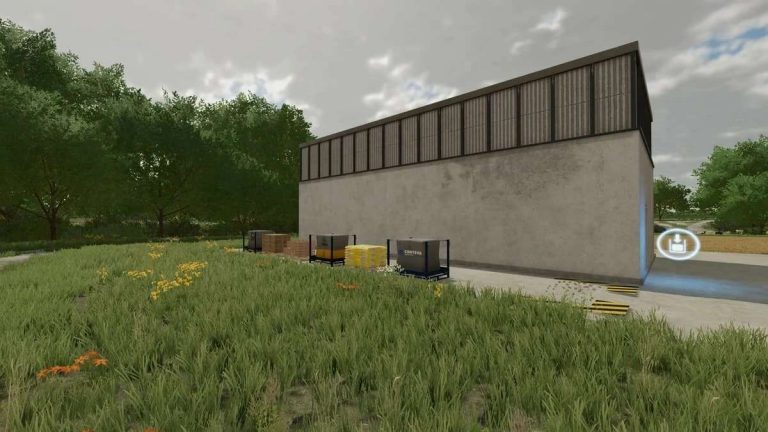 Pallet Storage v1.0.4.1 FS22 Mod | Farming Simulator 22 Mod