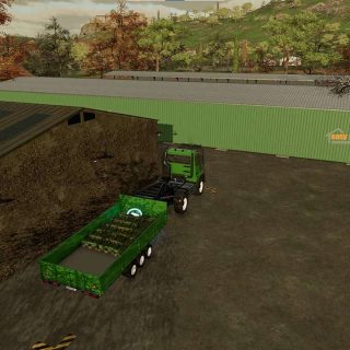 Pallet Storage Warehouse v1.0 FS22 Mod | Farming Simulator 22 Mod