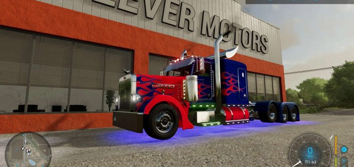Fully Custom Peterbilt Mods | Farming Simulator 22 Mods