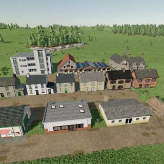 Placeable Buildings Pack v1.0 FS22 Mod | Farming Simulator 22 Mod