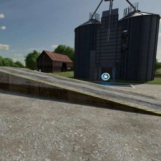 Placeable Ramp v1.0.1 FS22 Mod | Farming Simulator 22 Mod
