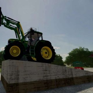 Placeable Ramp v1.0.1 FS22 Mod | Farming Simulator 22 Mod