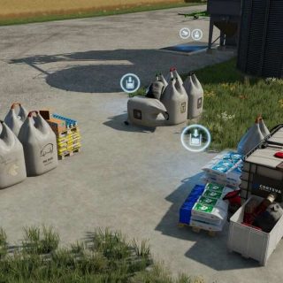 Placeable Refill Tanks v1.0 FS22 Mod | Farming Simulator 22 Mod