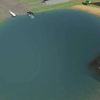 Placeable water 100x100m with free watertrigger v1.0 FS22 Mod | Farming ...