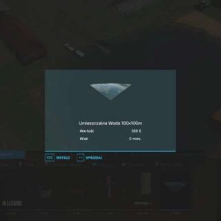 Placeable water 100x100m with free watertrigger v1.0 FS22 Mod | Farming ...