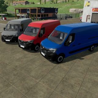 Renault Master v2.0 FS22 Mod | Farming Simulator 22 Mod