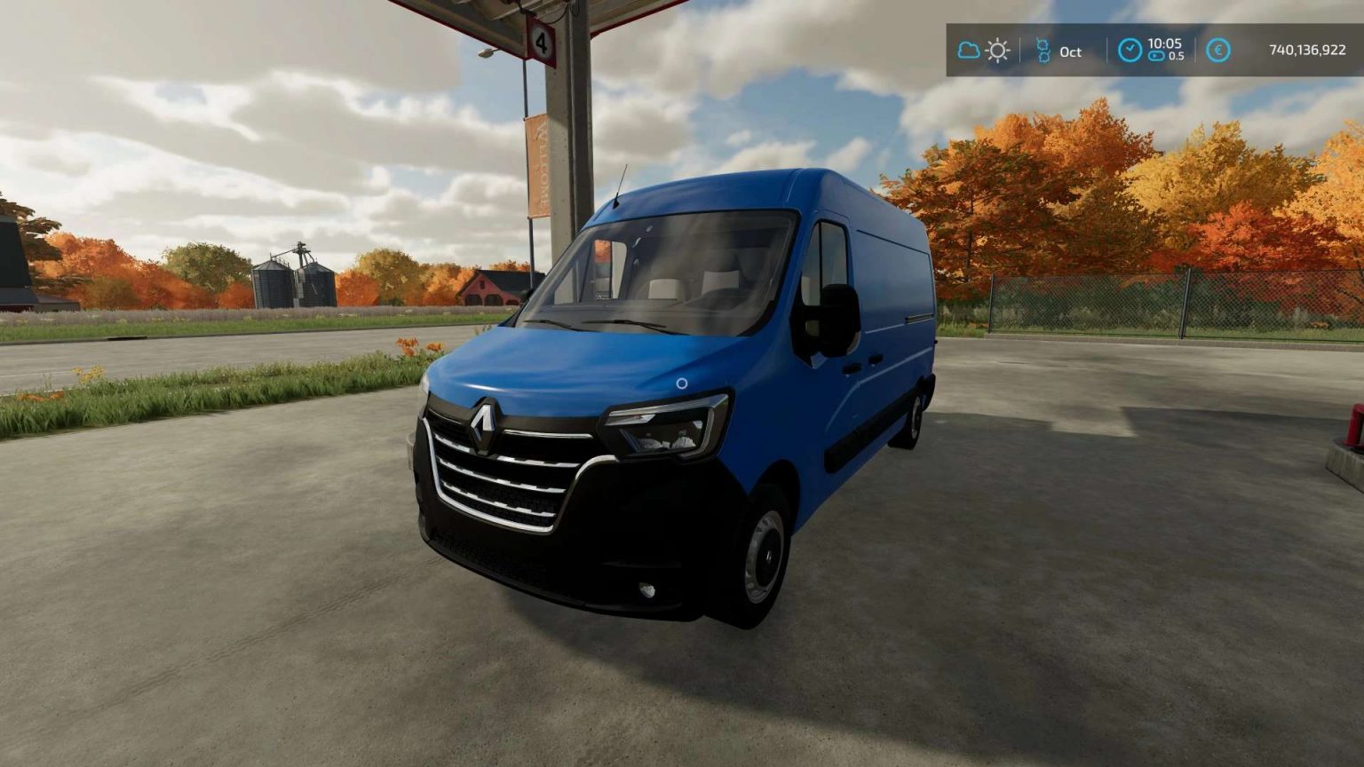 Renault Master Z.E v1.0 FS22 Mod | Farming Simulator 22 Mod