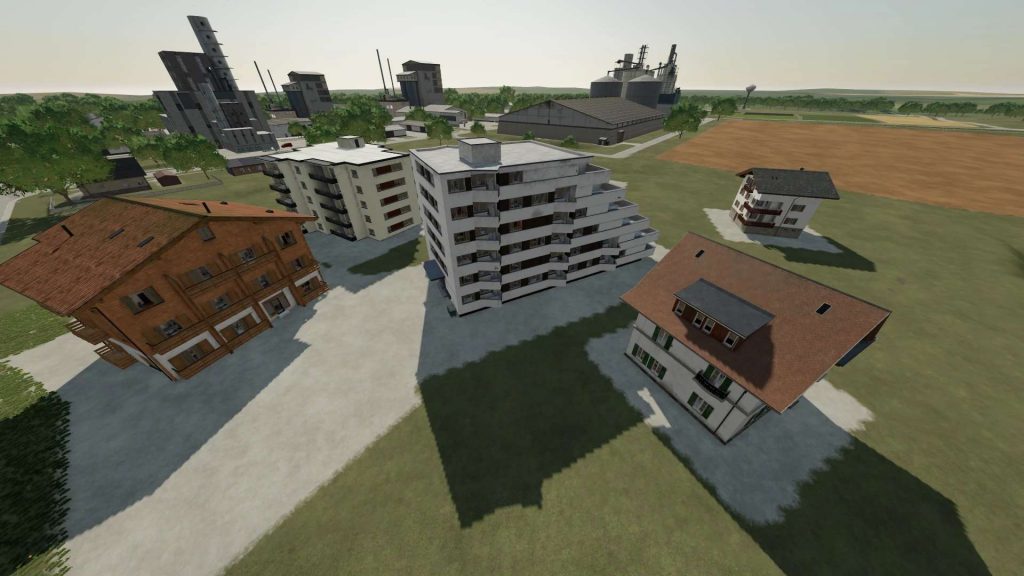 Rental houses v1.2 FS22 Mod | Farming Simulator 22 Mod