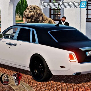 Rolls-Royce Phantom V1.0 FS22 Mod | Farming Simulator 22 Mod