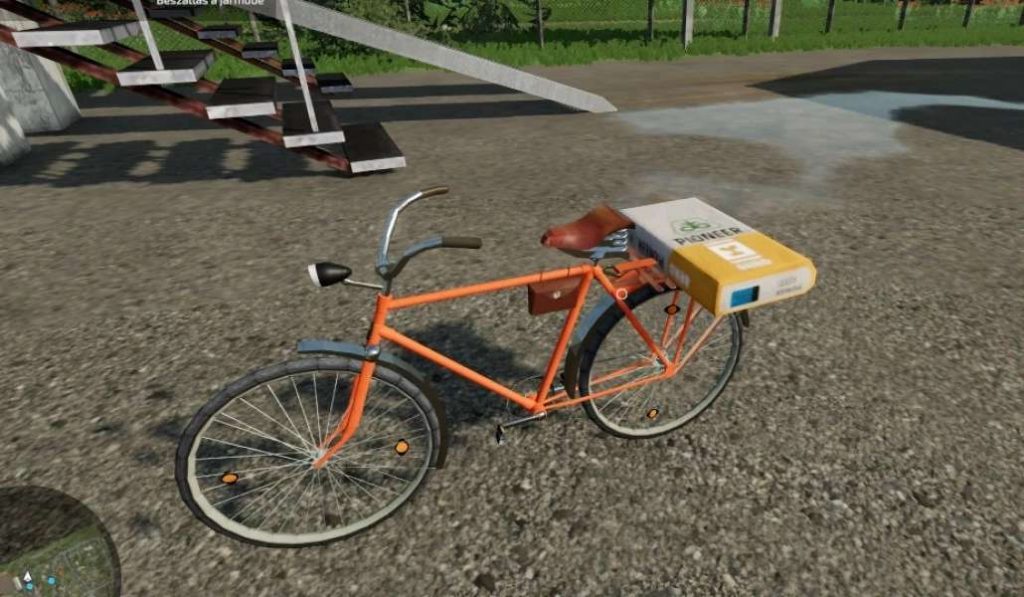 Russian Bicycle v1.0 FS22 Mod | Farming Simulator 22 Mod