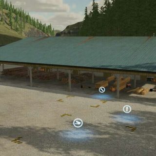 Sawmills Pack v1.0.0.1 FS22 Mod | Farming Simulator 22 Mod