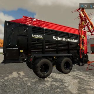 Schuitemaker 22m Windrow v1.0 FS22 Mod | Farming Simulator 22 Mod