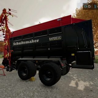 Schuitemaker 22m Windrow v1.0 FS22 Mod | Farming Simulator 22 Mod