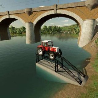 Service ramp v1.0 FS22 Mod | Farming Simulator 22 Mod