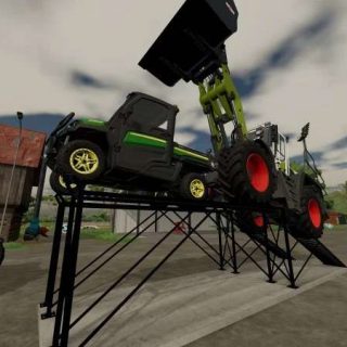 Service ramp v1.0 FS22 Mod | Farming Simulator 22 Mod