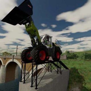 Service ramp v1.0 FS22 Mod | Farming Simulator 22 Mod