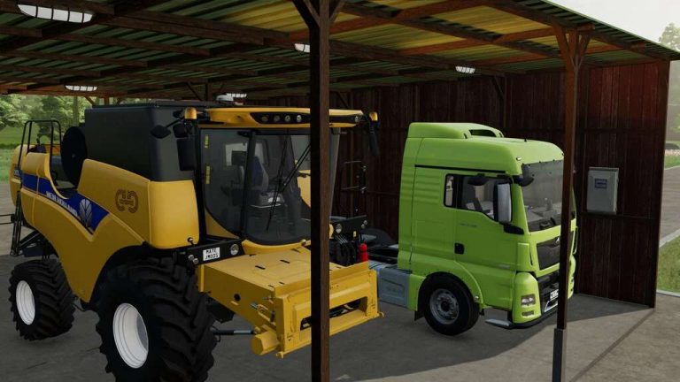 Shed Solar Panels v1.0 FS22 Mod | Farming Simulator 22 Mod