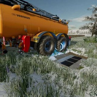 Slurry Pit v1.0 FS22 Mod | Farming Simulator 22 Mod