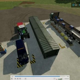 Small Pallet Storage v0.4 FS22 Mod | Farming Simulator 22 Mod