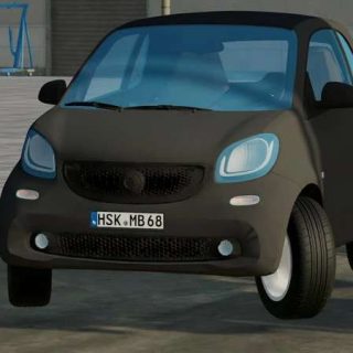 Smart Fortwo Electric v1.0 FS22 Mod | Farming Simulator 22 Mod