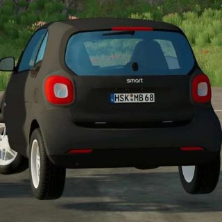 Smart Fortwo Electric v1.0 FS22 Mod | Farming Simulator 22 Mod