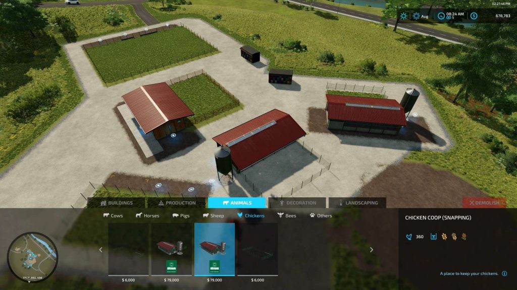 Snapping Animals Pack v1.0 FS22 Mod | Farming Simulator 22 Mod
