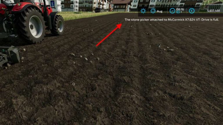 Stop The Stone Picker v1.0 FS22 Mod | Farming Simulator 22 Mod