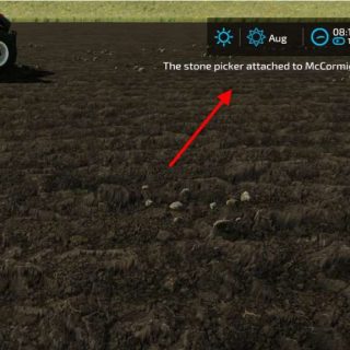 Stop The Stone Picker v1.0 FS22 Mod | Farming Simulator 22 Mod