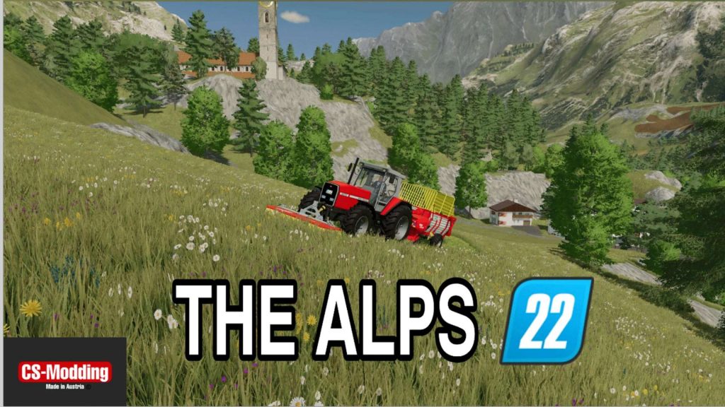 The Alps Fixed Problems v1.0 FS22 Mod | Farming Simulator 22 Mod