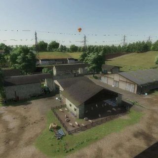 The Old Stream Farm v1.0 FS22 Mod | Farming Simulator 22 Mod