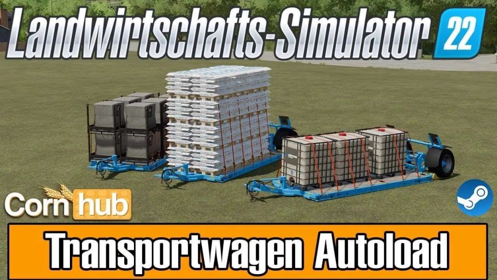 Transportwagen TP 500 S Auto-Load v1.0.4 FS22 Mod | Farming Simulator ...