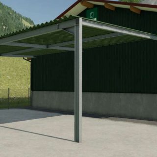 Universal Porch Roof v1.0 FS22 Mod | Farming Simulator 22 Mod