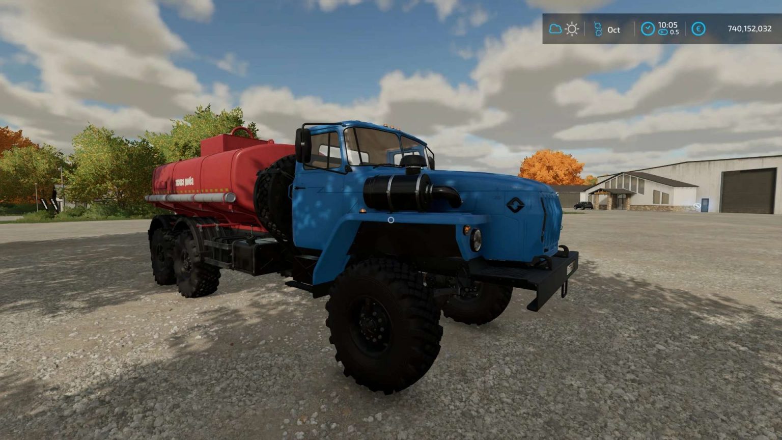 URAL 4320-60 FISH v1.0 FS22 Mod | Farming Simulator 22 Mod
