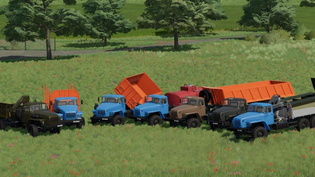 Ural Pack v1.1.0.1 FS22 Mod | Farming Simulator 22 Mod