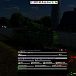 VehicleFruit Hud v0.63Beta FS22 Mod | Farming Simulator 22 Mod