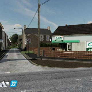 City under Ferté MAP v1.0 FS22 Mod | Farming Simulator 22 Mod