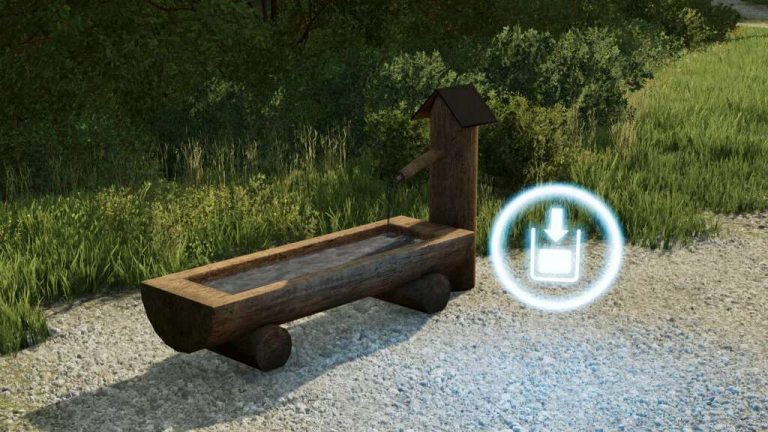 Water Fountains Pack v1.0 FS22 Mod | Farming Simulator 22 Mod