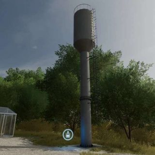 Water Tower Rozhnovsky 25m3 VBR 25U-12 v1.0 FS22 Mod | Farming ...