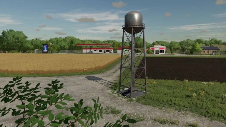 WaterTower v1.0 FS22 Mod | Farming Simulator 22 Mod
