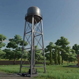 WaterTower v1.0 FS22 Mod | Farming Simulator 22 Mod
