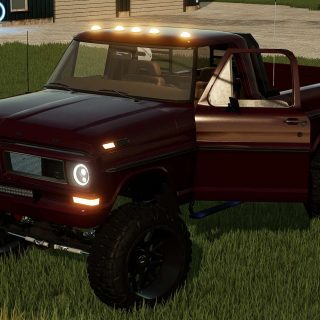 1970 Ford F250 SingleCab Longbed v1.0.0.1 FS22 Mod | Farming Simulator ...
