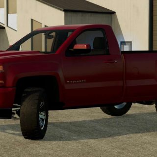 2017 Chevy Silverado 1500 Single Cab Long Bed v1.0 FS22 Mod | Farming ...