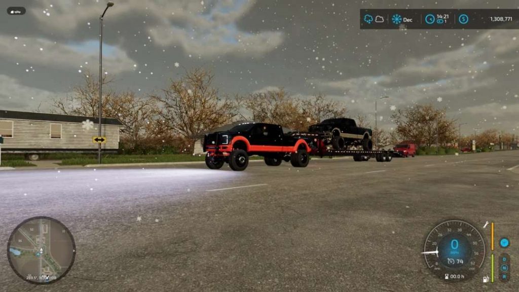 2017 F350 on Dynamic v1.0 FS22 Mod | Farming Simulator 22 Mod