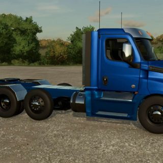 2022 Freightliner Cascadia Day Cab v1.0 FS22 Mod | Farming Simulator 22 Mod