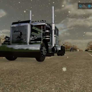 359 Peterbilt Custom v1.0 FS22 Mod | Farming Simulator 22 Mod
