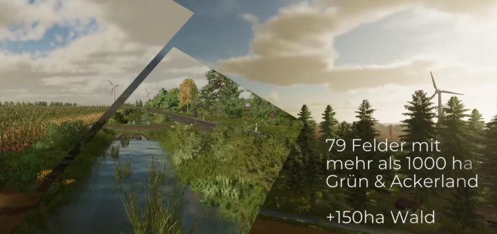 Spring Creek 12km v1.0 FS22 - Farming Simulator 22 Mod | FS22 mod