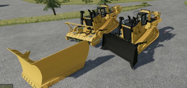 Cat Grader 18M3 v1.0 FS22 - Farming Simulator 22 Mod | FS22 mod