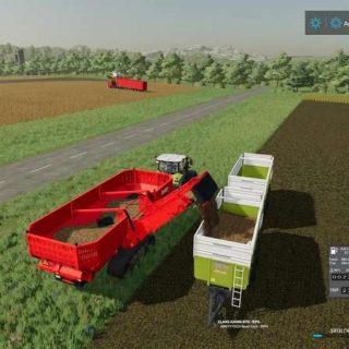 AmityTech Multifruit Transfer Wagon v1.2.1 FS22 Mod | Farming Simulator ...