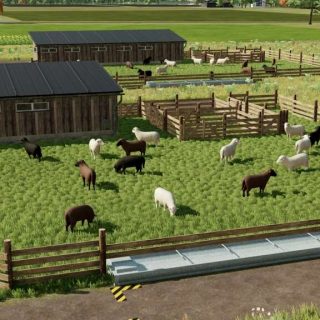 Animals Placeables Pack v1.0 FS22 Mod | Farming Simulator 22 Mod