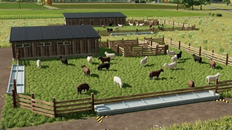 Animals Placeables Pack v1.0 FS22 Mod | Farming Simulator 22 Mod